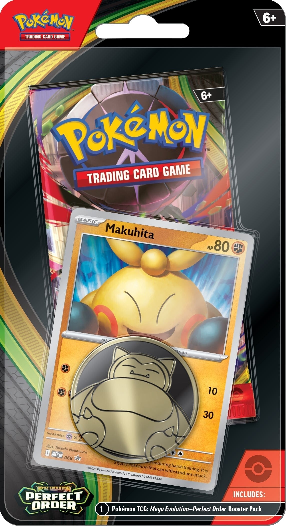 Pokémon: Mega Evolutions ME3 - Perfect Order Checklane Blister ...